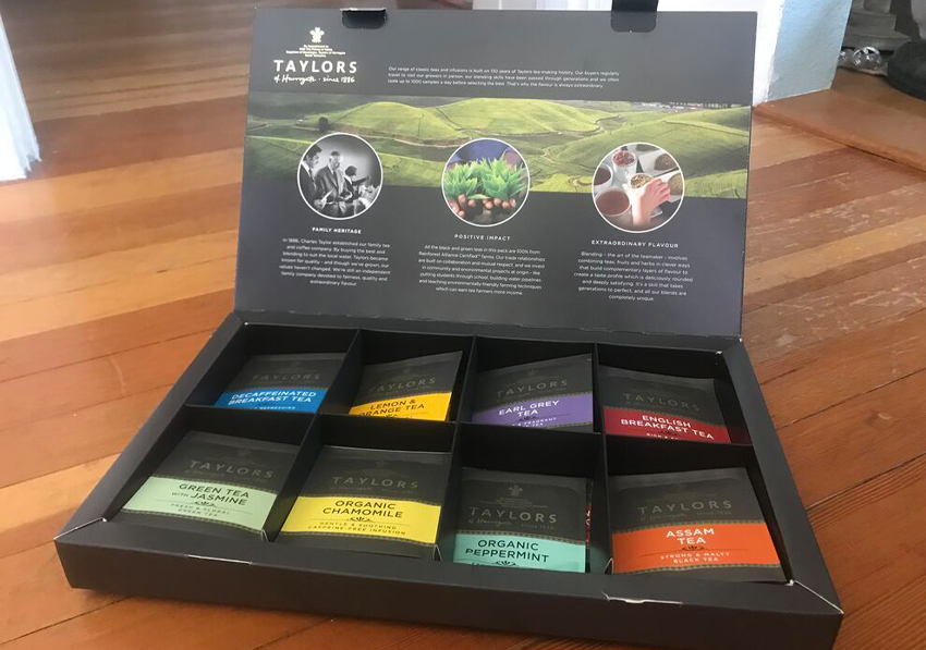 Viva Variety: Taylors of Harrogate Assorted Specialty Teas Box - GearHungry