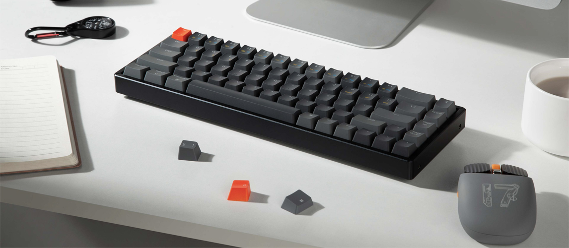 Keychron K6 Pro QMK/VIA Wireless Custom Mechanical Keyboard Promises Fluid Workflow - GearHungry